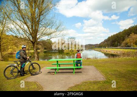 Bathpool Park Kidsgrove Stoke-on-Trent Stock Photo - Alamy