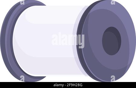 Sewing machine bobine icon. Cartoon of sewing machine bobine vector ...