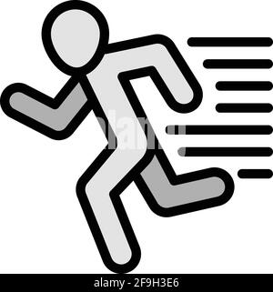 Male And Female Running Vector. Animation Frames Set. Sport Athlete ...