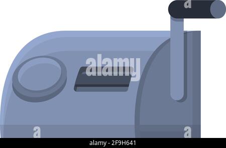 Cipher steel safe icon. Cartoon of Cipher steel safe vector icon for ...