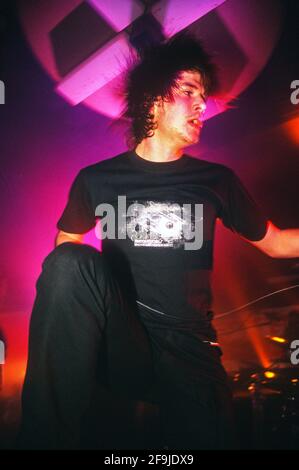 Johnny Truant performing at the Kerrang Kerrang Weekender 2003, Camber ...