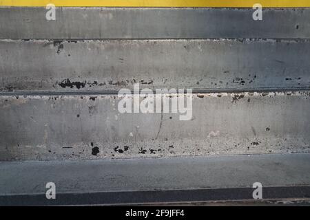 Closeup of texture from metal stairs with wear patterns, great for ...