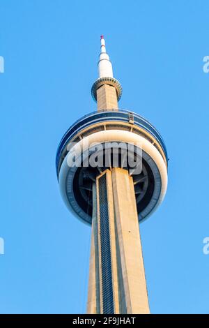 CN Tower closeup Stock Photo - Alamy