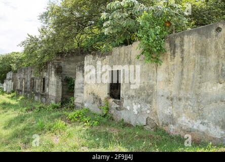 Armero, Colombia - November 08, 2016. Ruins of the Armero tragedy. It ...