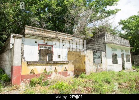 Armero, Colombia - November 08, 2016. Ruins of the Armero tragedy. It ...