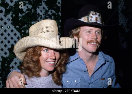 Cheryl Howard and Ron Howard Circa 1980's Credit: Ralph Dominguez ...