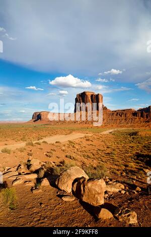 Monument Valley. Navajo Nation. Elephant Butte Stock Photo - Alamy