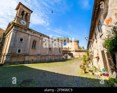 Church of Santa Aurea in Ostia Antica, Rome Stock Photo - Alamy