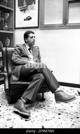 Enzo Ferrari's office at his Modena factory in 1987 Stock Photo - Alamy