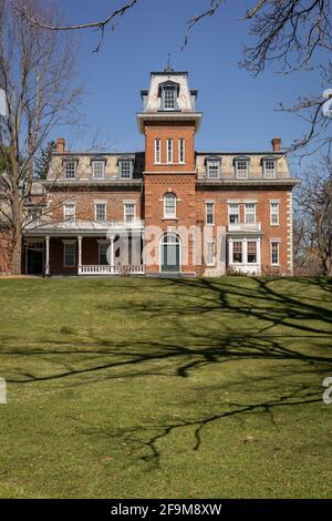 Oneida Community Mansion House, Oneida, New York, USA Stock Photo - Alamy