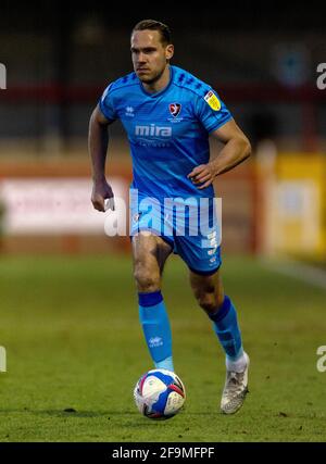 Cheltenham Town's Chris Hussey during the Sky Bet League Two match at ...