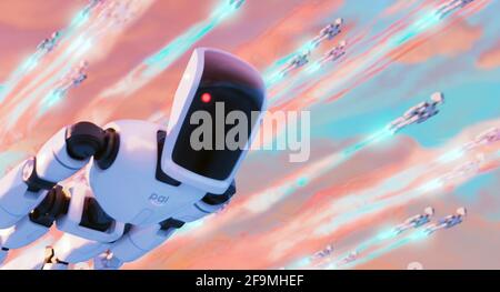 THE MITCHELLS VS. THE MACHINES, PAL Max Robots, 2021. © Netflix ...