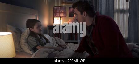 SEPARATION, from left: Rupert Friend, Violet McGraw, 2021. © Open Road ...