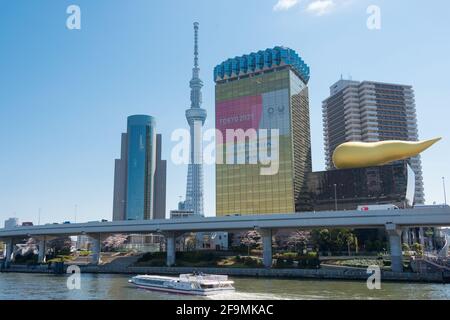 Azumabashi bridge and Tokyo Skytree, Asakusa Tokyo Stock Photo - Alamy