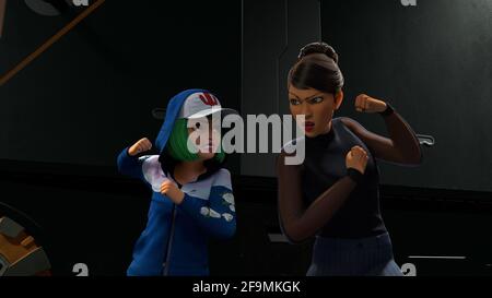 FAST & FURIOUS: SPY RACERS, from left: Margaret Echo Pearl (voice ...