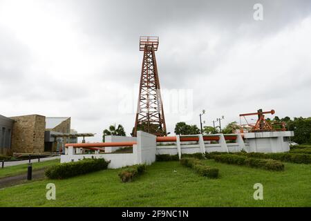 Miri, Sarawak, Malaysia: "The Grand Old Lady", Miri's first drilled oil ...