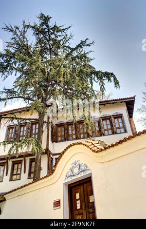 Plovdiv, Historical center in springtime, HDR Image Stock Photo - Alamy