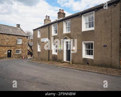 The B6478 road into Slaidburn village Stock Photo - Alamy