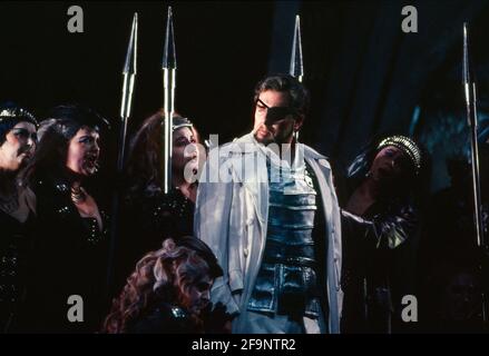 James Morris (Wotan) in DIE WALKURE by Wagner at the The Royal Opera ...