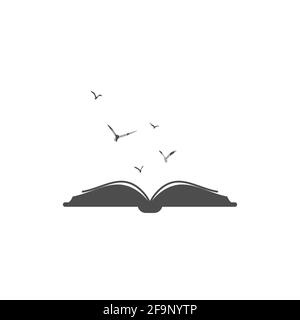 Open book icon - Free vector icon Stock Vector Image & Art - Alamy