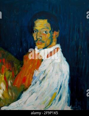 Self-Portrait, Pablo Picasso, 1901, Zurich Kunsthaus, Zurich ...
