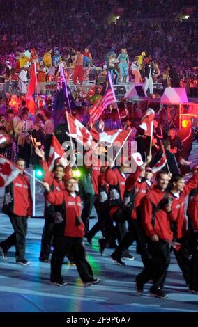 COMMONWEALTH GAMES OPEN CEREMONY 25/7/2002 DAVID BECKHAM PICTURE DAVID ...