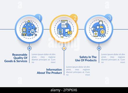 Consumer rights brochure template Stock Vector Image & Art - Alamy