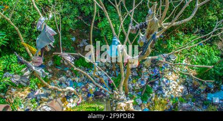 Garbage problem in Naples Stock Photo - Alamy