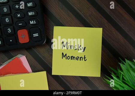 Terminology write on sticky notes isolated on Wooden Table Stock Photo ...