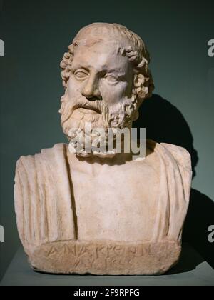 Anacreon - Statue - Rome Stock Photo - Alamy
