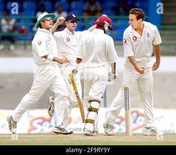 2nd TEST 4th DAY AT THE QUEENS PARK OVAL PORT OF SPAIN TRINIDAD 22/3 ...