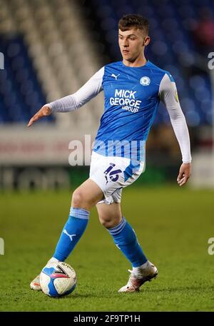 Peterborough United's Harrison Burrows during the Bristol Street Motors ...