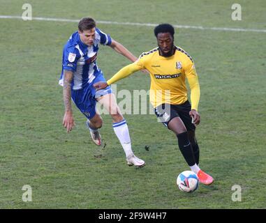 Colchester Uniteds Harry Pell during League Two between Colchester ...