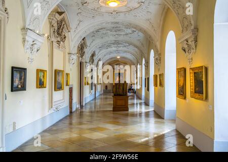 KLOSTERNEUBURG, AUSTRIA, MAY 26, 2016: Verdun altar in the Monastery ...