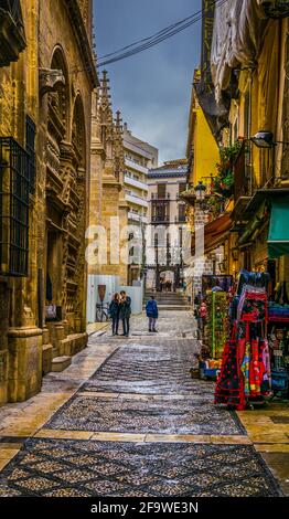 Rainy Granada, Andalucia, Spain Stock Photo - Alamy