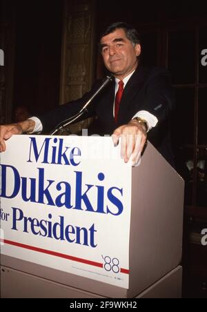 Michael Dukakis Circa 1988 Credit: Ralph Dominguez/MediaPunch Stock ...