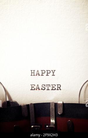 Word writing text Happy Easter. Business concept for Christian feast ...