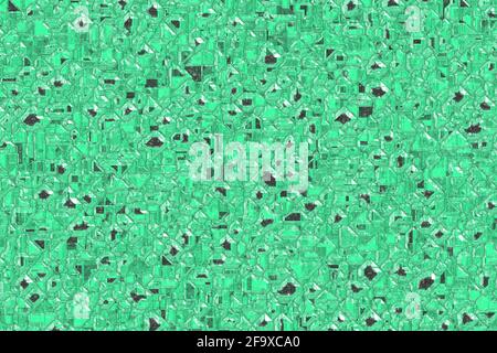 creative green computer crystals pattern cg texture background ...
