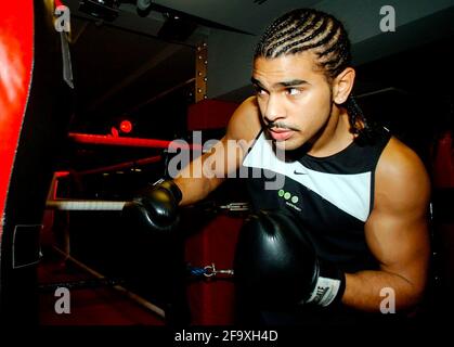 David Hay Dec 2001 at the 3rd space gym Soho London Stock Photo - Alamy
