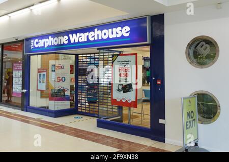 Currys PC World store at Cork Tree Retail Park in Chingford, London ...