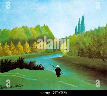 Vintage Henri Rousseau artwork Stock Photo - Alamy