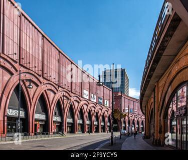 Modern shopping mall building under construction in Sipopo near the ...