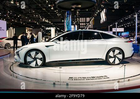 The IM L7 sedan concept, produced by a joint venture between SAIC and ...