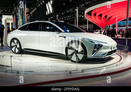 The IM L7 sedan concept, produced by a joint venture between SAIC and ...