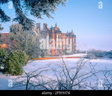 Arley Hall and Gardens gateway Stock Photo - Alamy