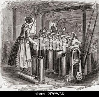 The drawing frame or spinning frame, is a machine for drawing, twisting ...