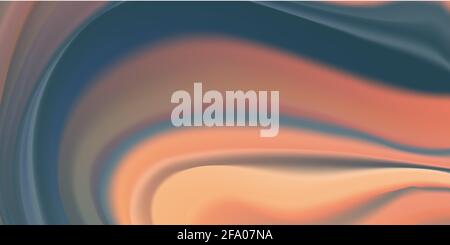web header liquid background design, grey, orange and green paint flow ...