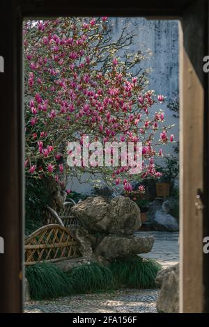 Landscape of Suzhou Garden Garden Stock Photo - Alamy