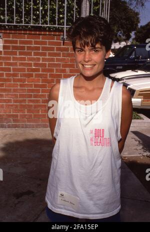 Colleen Dion 1990 Credit: Ralph Dominguez/MediaPunch Stock Photo - Alamy