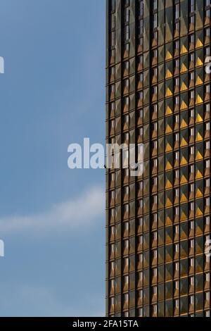 Ten Degrees Apartment building, East Croydon, Surrey, UK Stock Photo ...